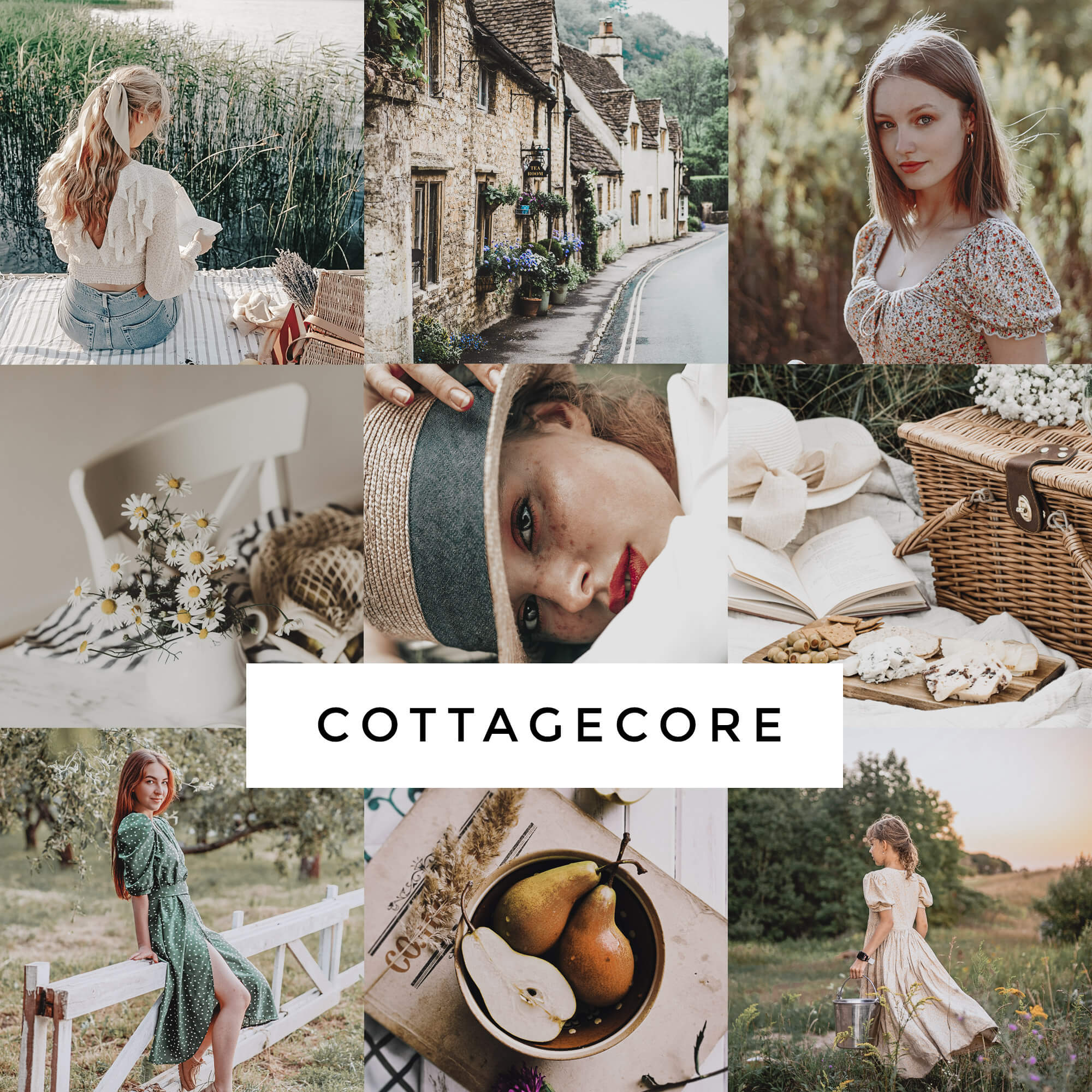 Cottagecore Lightroom presets – LOOX PRESETS